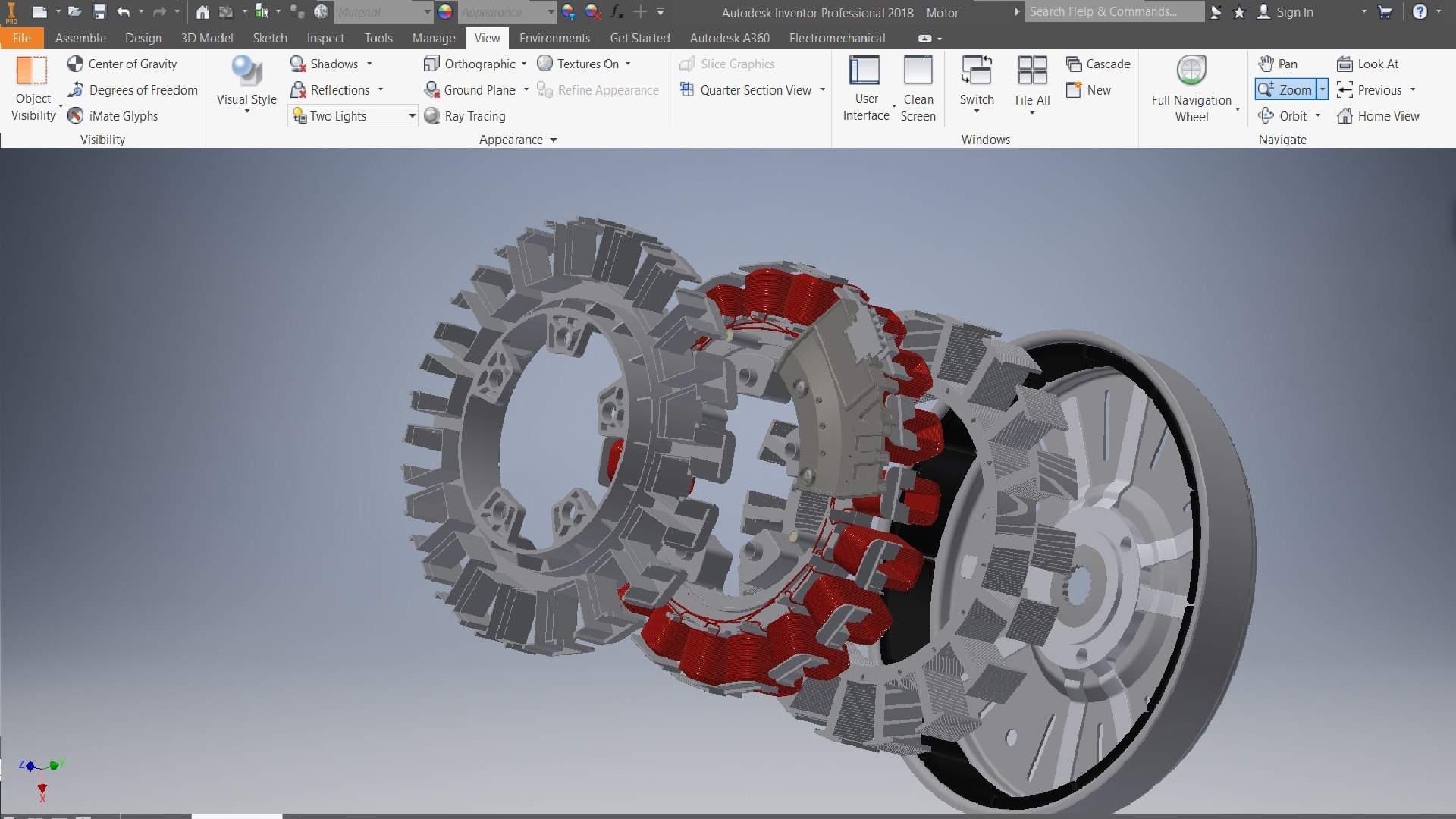3D Model Washing Machine Electric Motor - TurboSquid 2337585