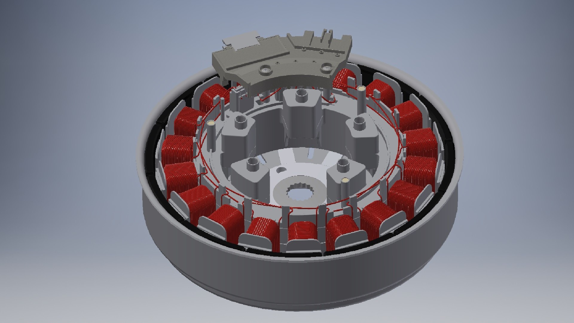 3D Model Washing Machine Electric Motor - TurboSquid 2337585