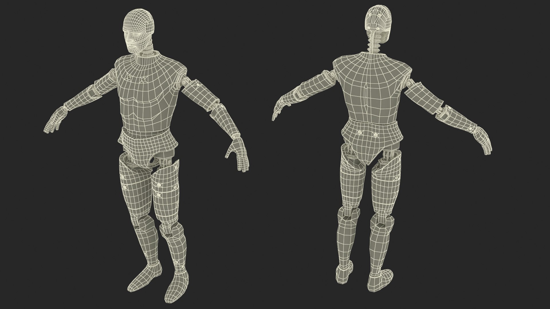 Humanoid Crash Test Dummy 3D Model - TurboSquid 2270526