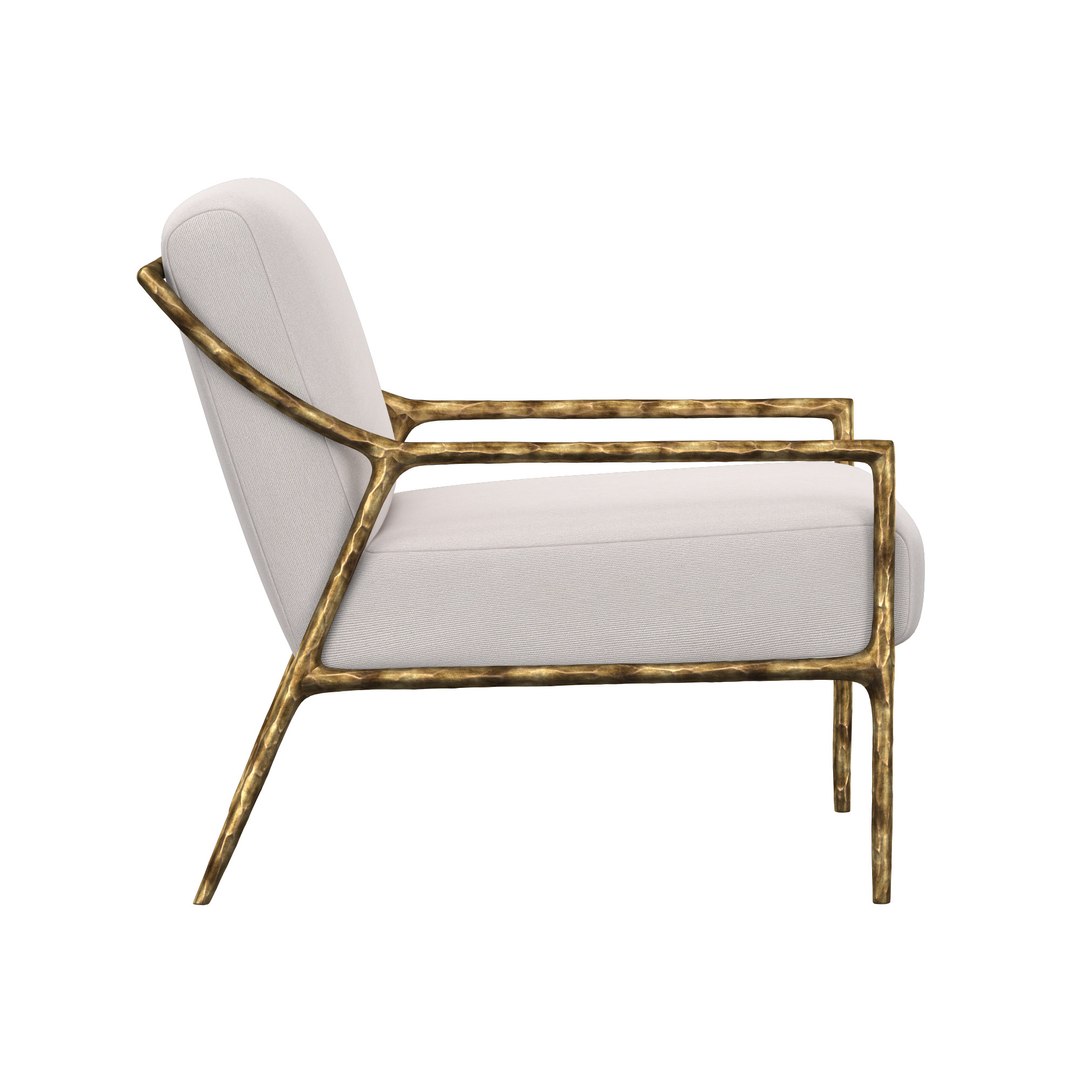 THADDEUS SLOPE ARM CHAIR 3D Model - TurboSquid 2185466