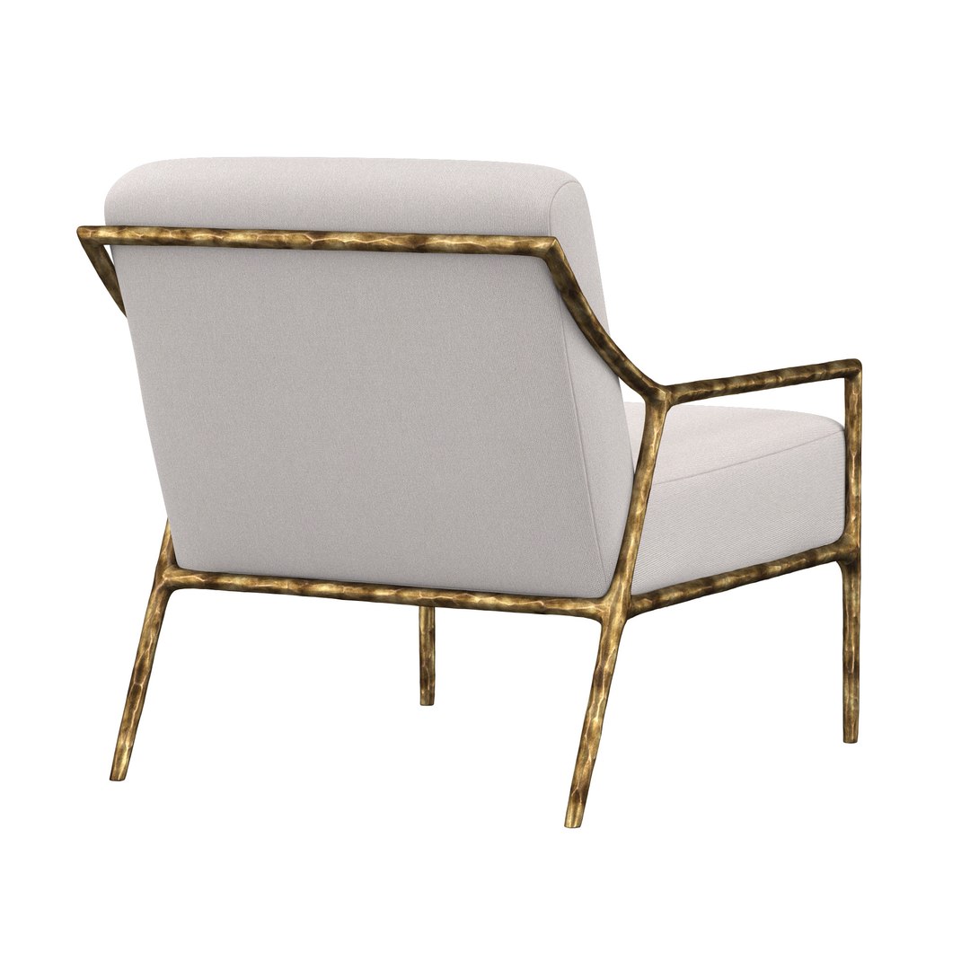 THADDEUS SLOPE ARM CHAIR 3D Model - TurboSquid 2185466