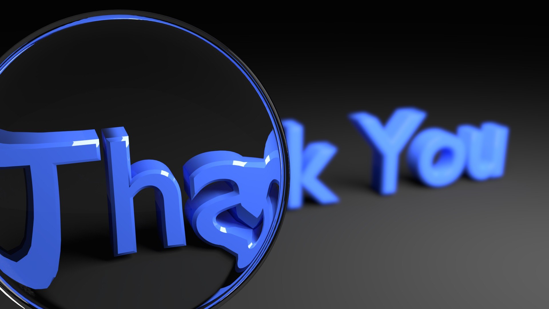 3D Focused Thank Text Animation - TurboSquid 1452421