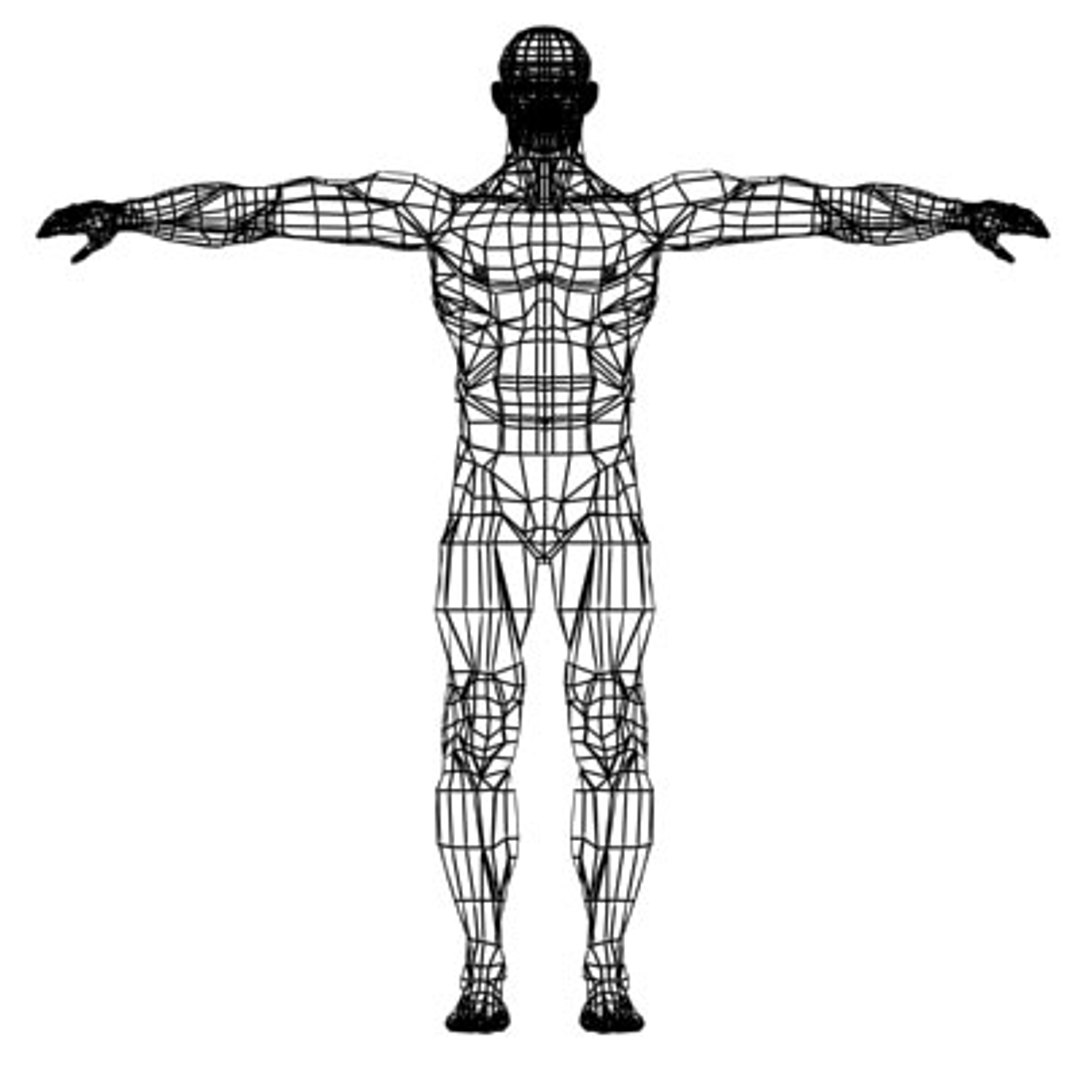 Subdivision Rigging Character 3d Model