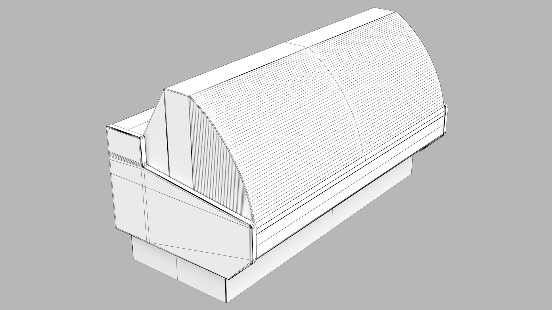 3D Supermarket Fish Counter - TurboSquid 2031062