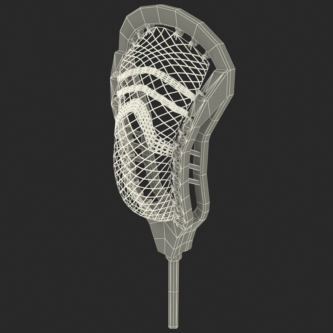 3d lacrosse stick head model