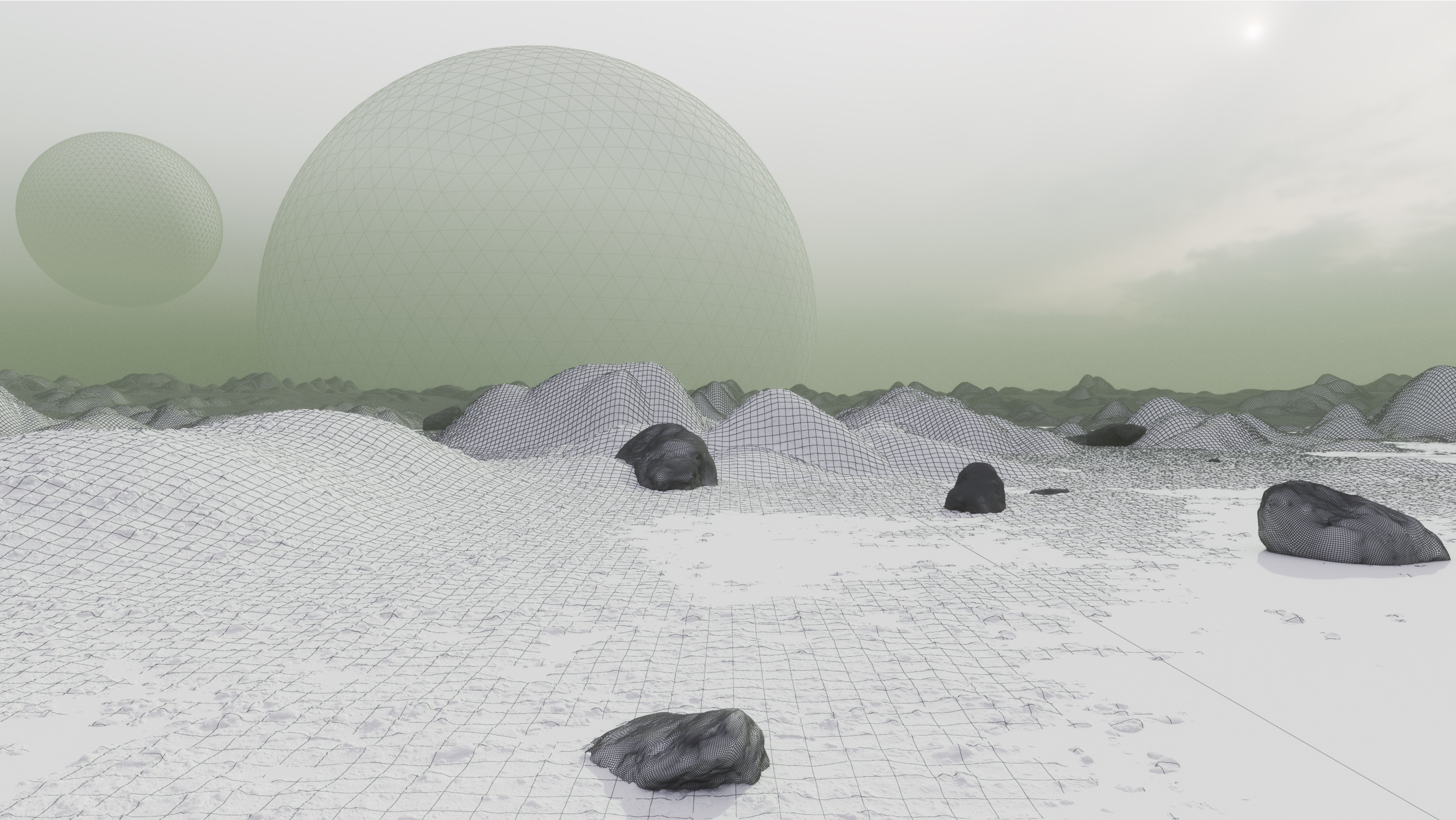 3D alien planet environment - TurboSquid 1677958