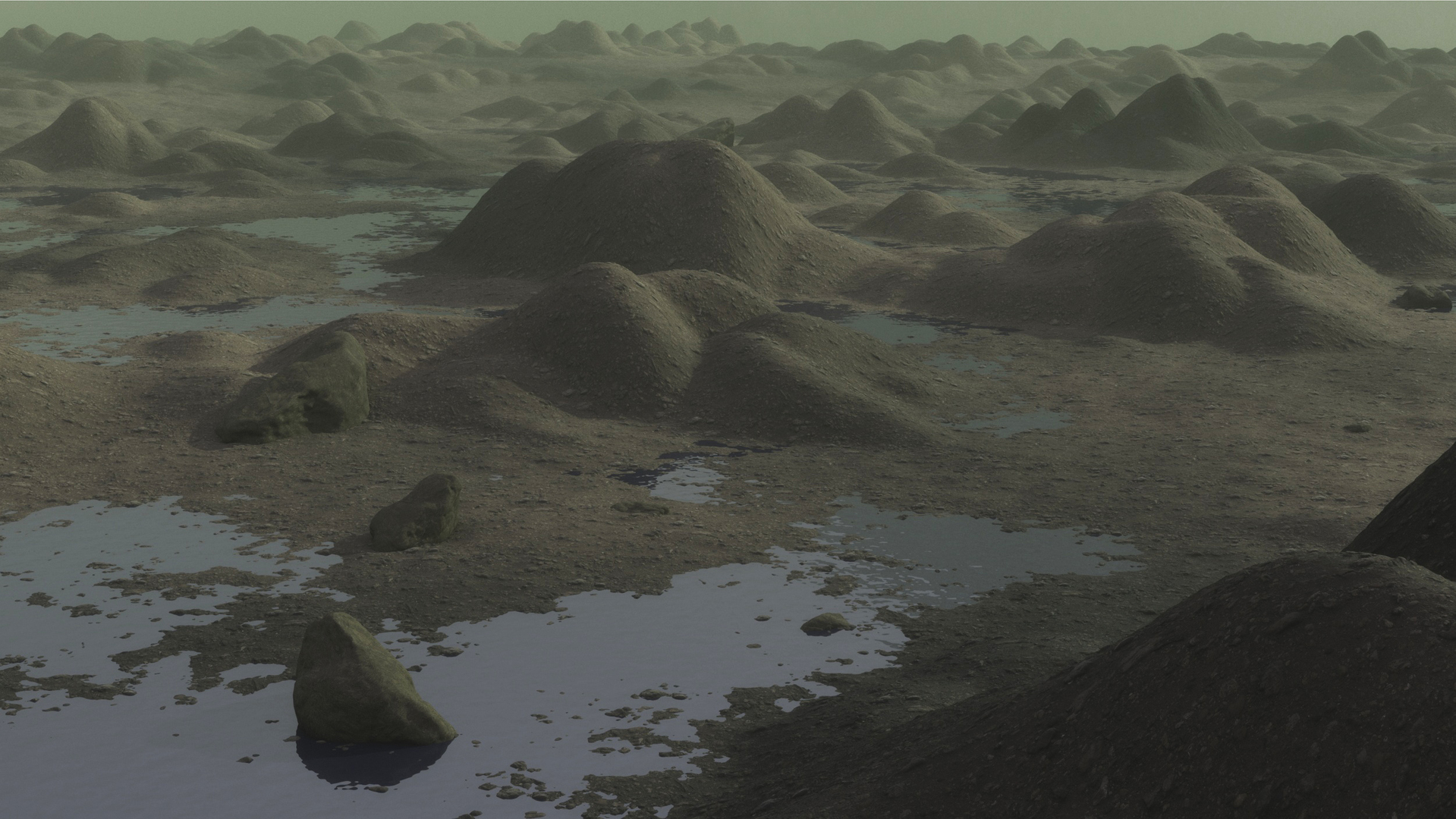 3D alien planet environment - TurboSquid 1677958
