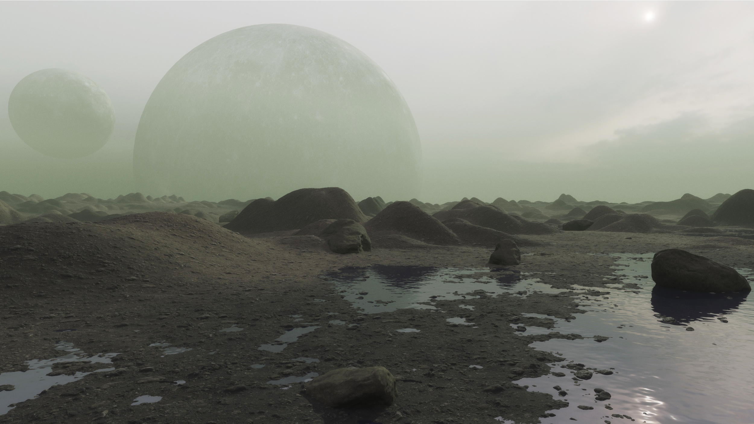 3D alien planet environment - TurboSquid 1677958