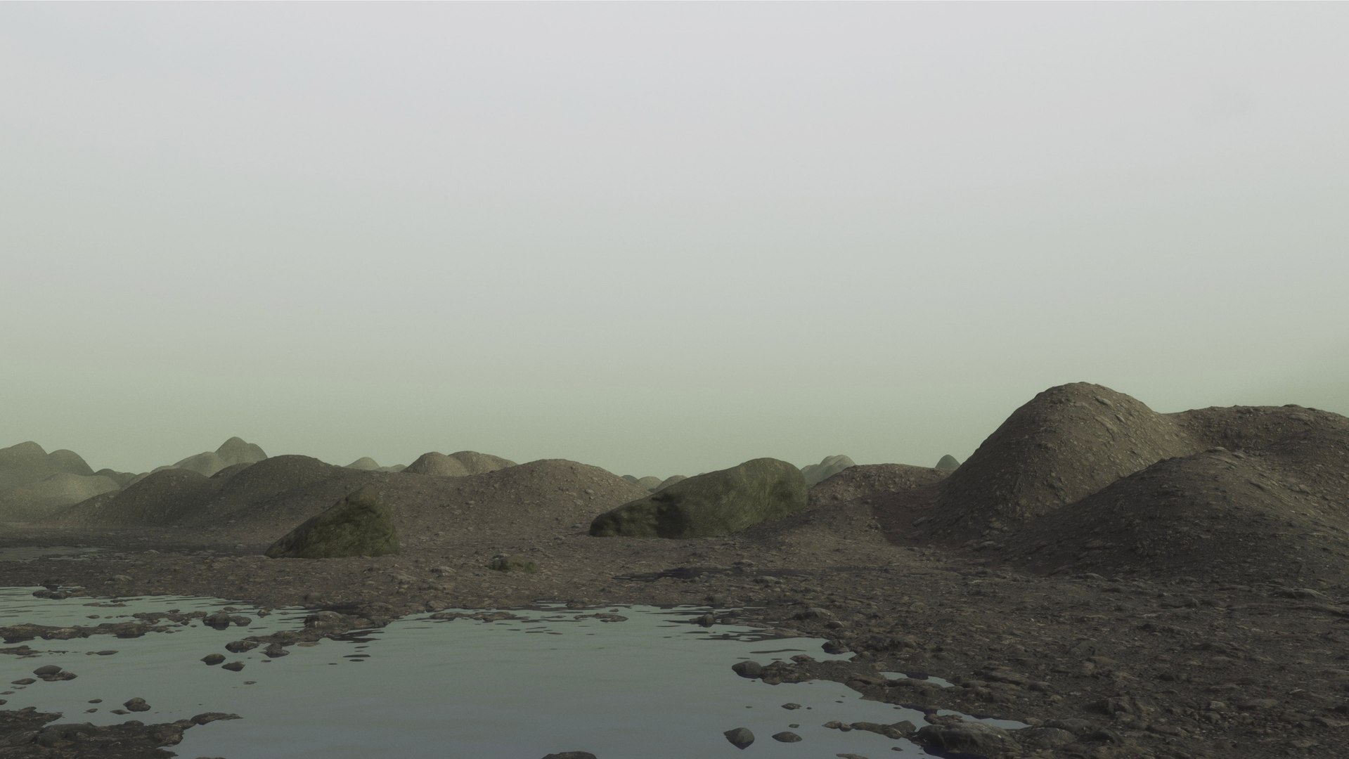 3D Alien Planet Environment - TurboSquid 1677958