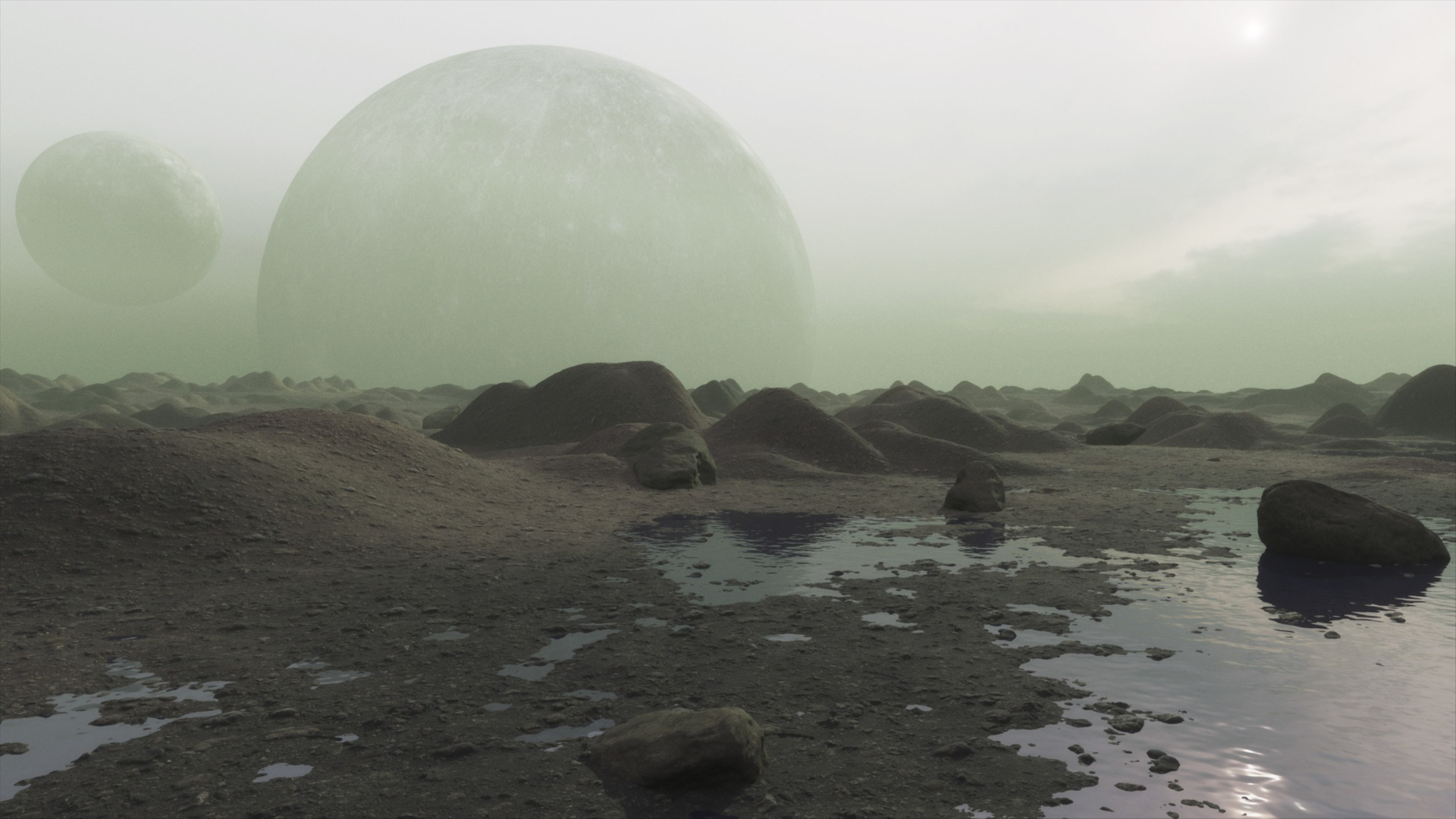 3D Alien Planet Environment - TurboSquid 1677958