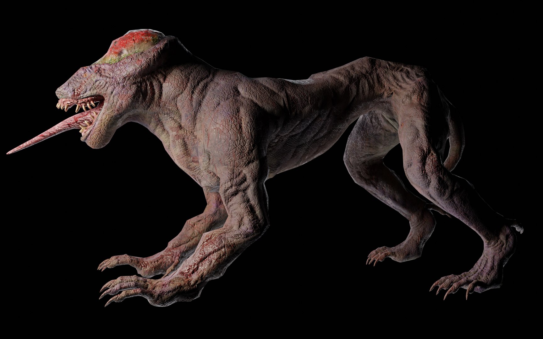 3D Dog Monster - TurboSquid 1925739