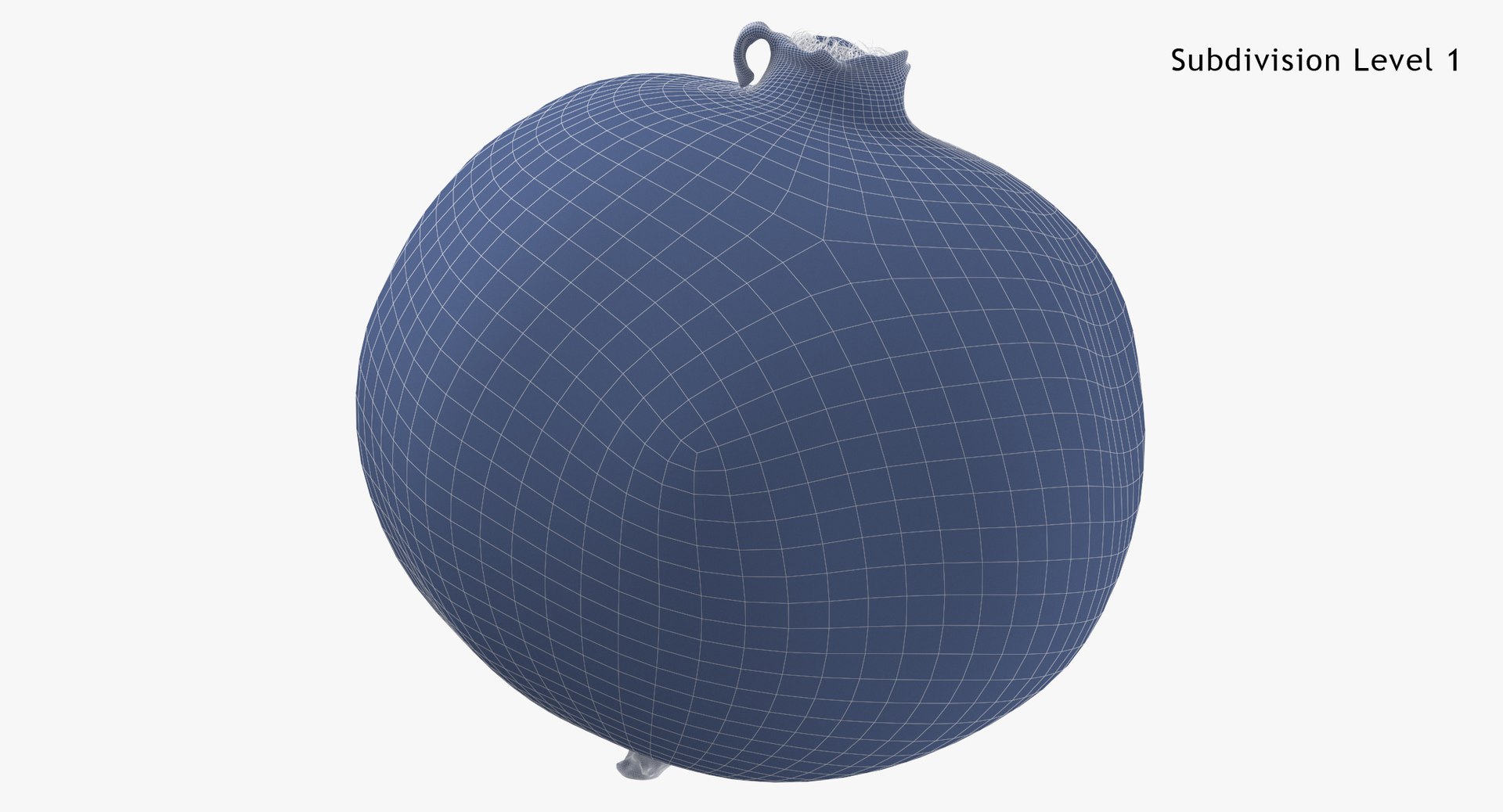 3D Model Pomegranate 02 Gold - TurboSquid 1597610