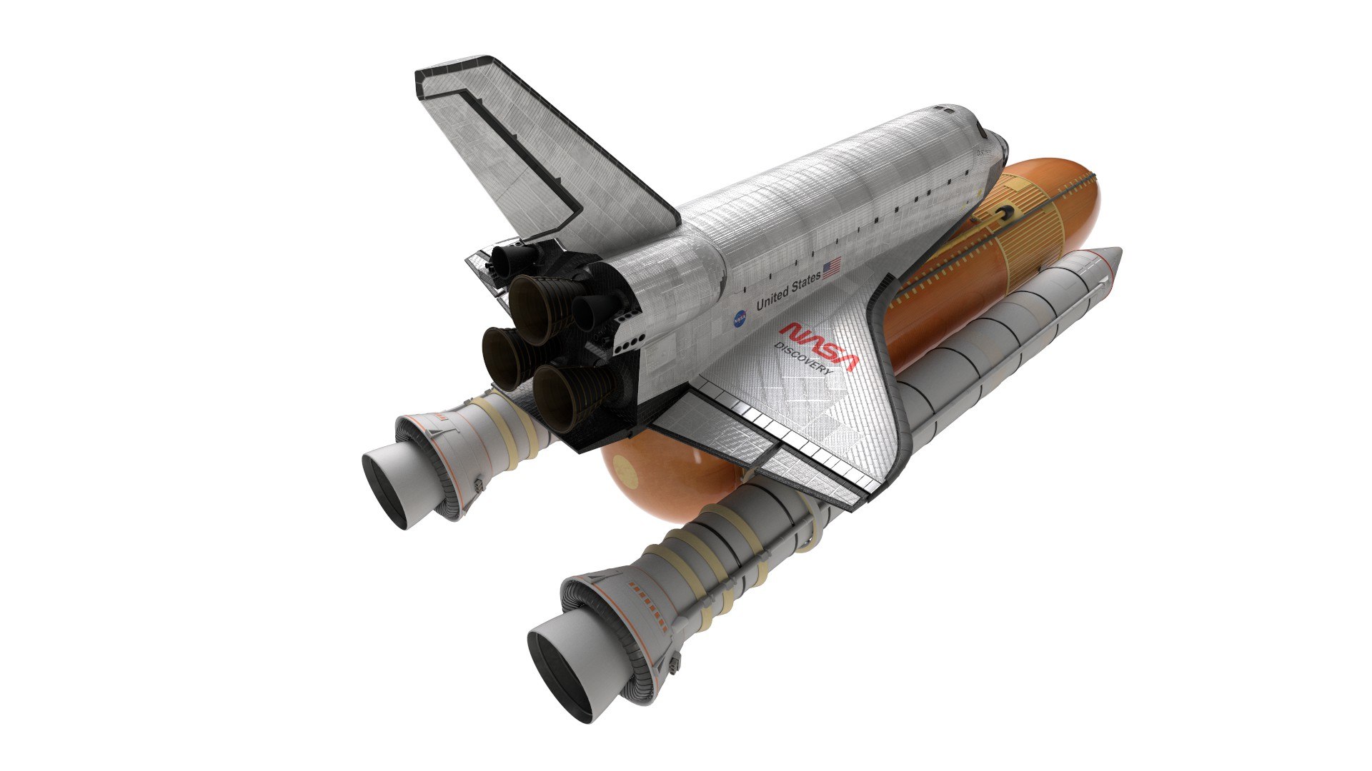 3D Space Shuttle Nasa - TurboSquid 2143411