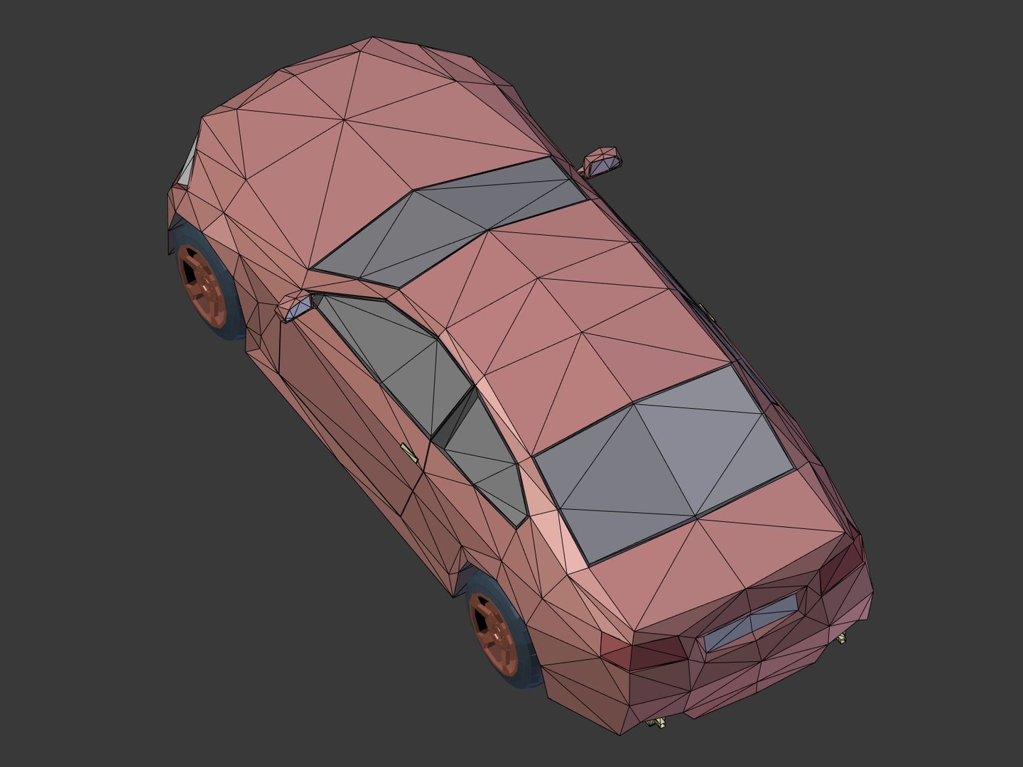 3D Blender Car - TurboSquid 1254065