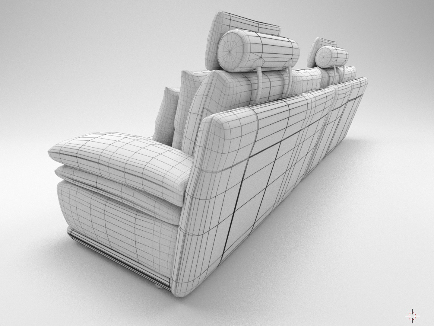 Sofa L Shape 3D Model - TurboSquid 1380799