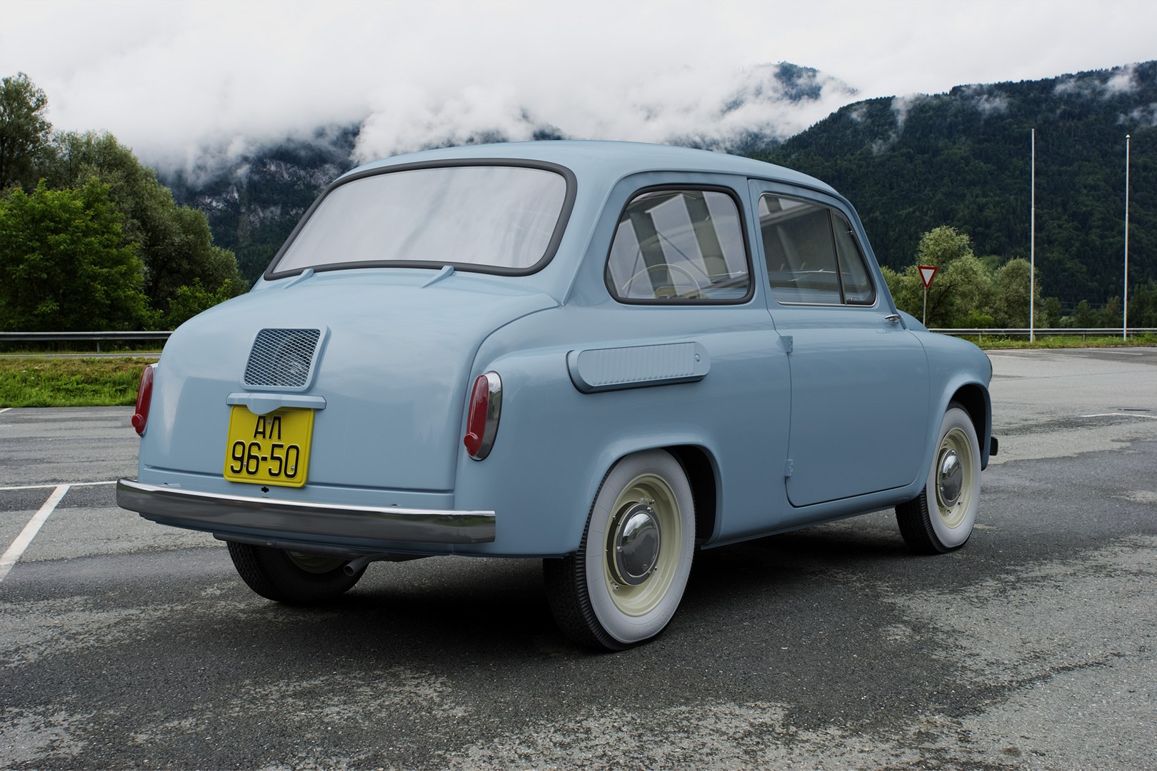 Zaz-965 zaporozhets 1961 3D model - TurboSquid 1565007