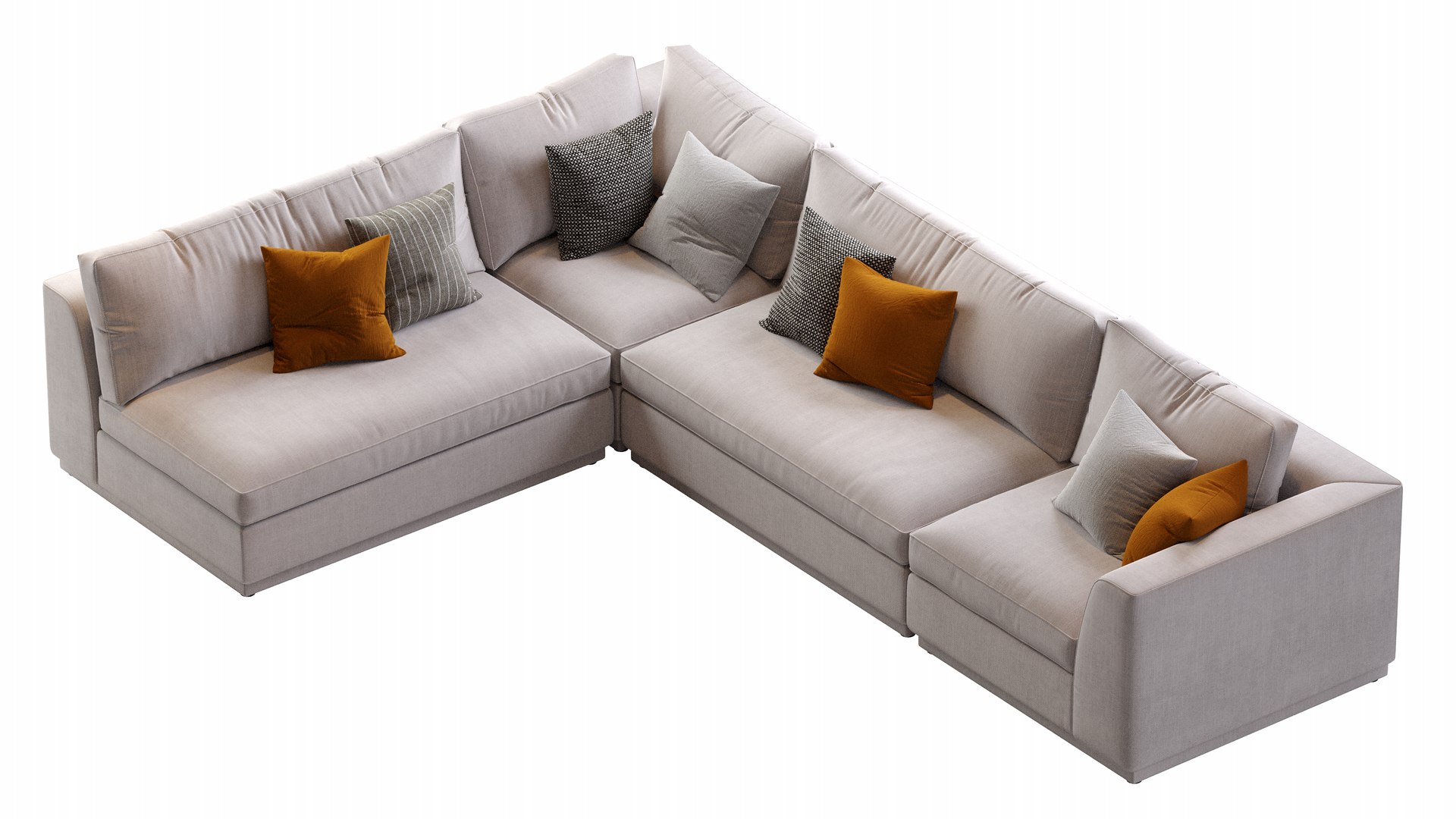 3D Dorian Sofa - TurboSquid 2020747