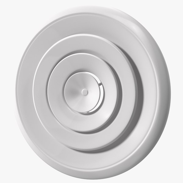 Ceiling Diffuser Round 3D model - TurboSquid 1962207