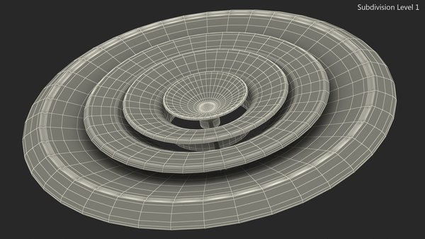 modelo 3d Difusor de Techo Redondo - TurboSquid 1962207