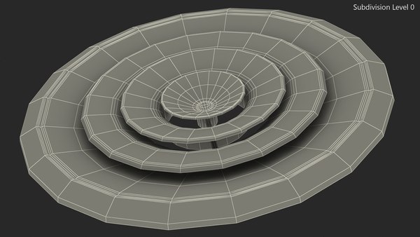 modelo 3d Difusor de Techo Redondo - TurboSquid 1962207