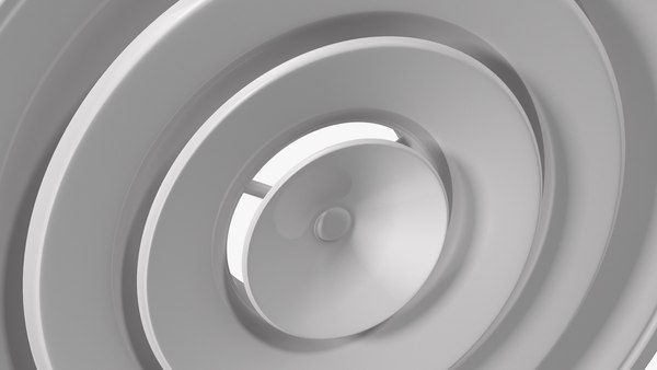 modelo 3d Difusor de Techo Redondo - TurboSquid 1962207