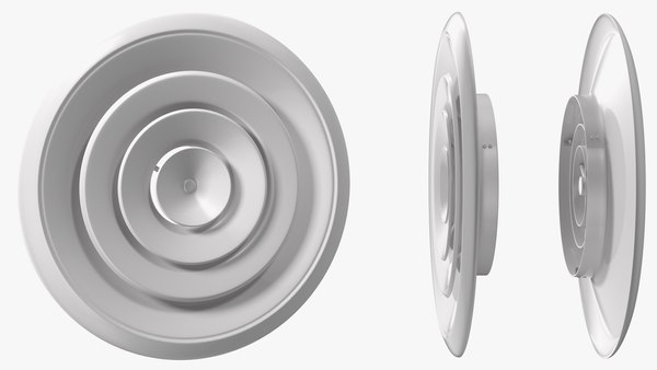Ceiling Diffuser Round 3D model - TurboSquid 1962207