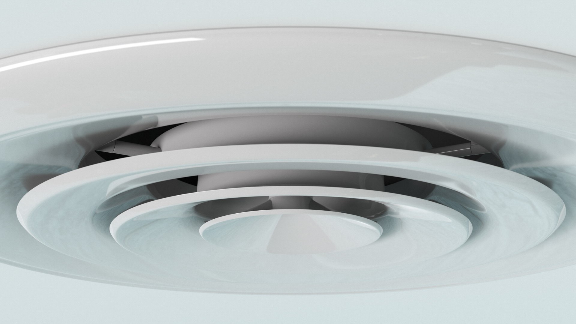 Ceiling Diffuser Round 3D Model - TurboSquid 1962207
