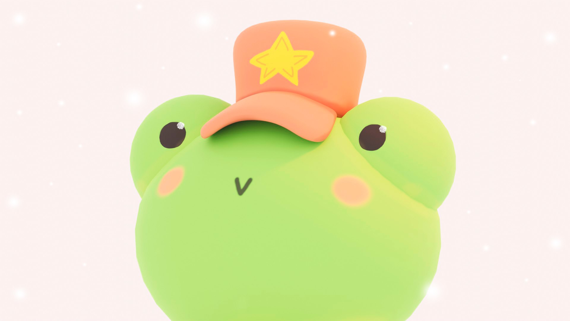 Cute Frog 3D Model - TurboSquid 2108603