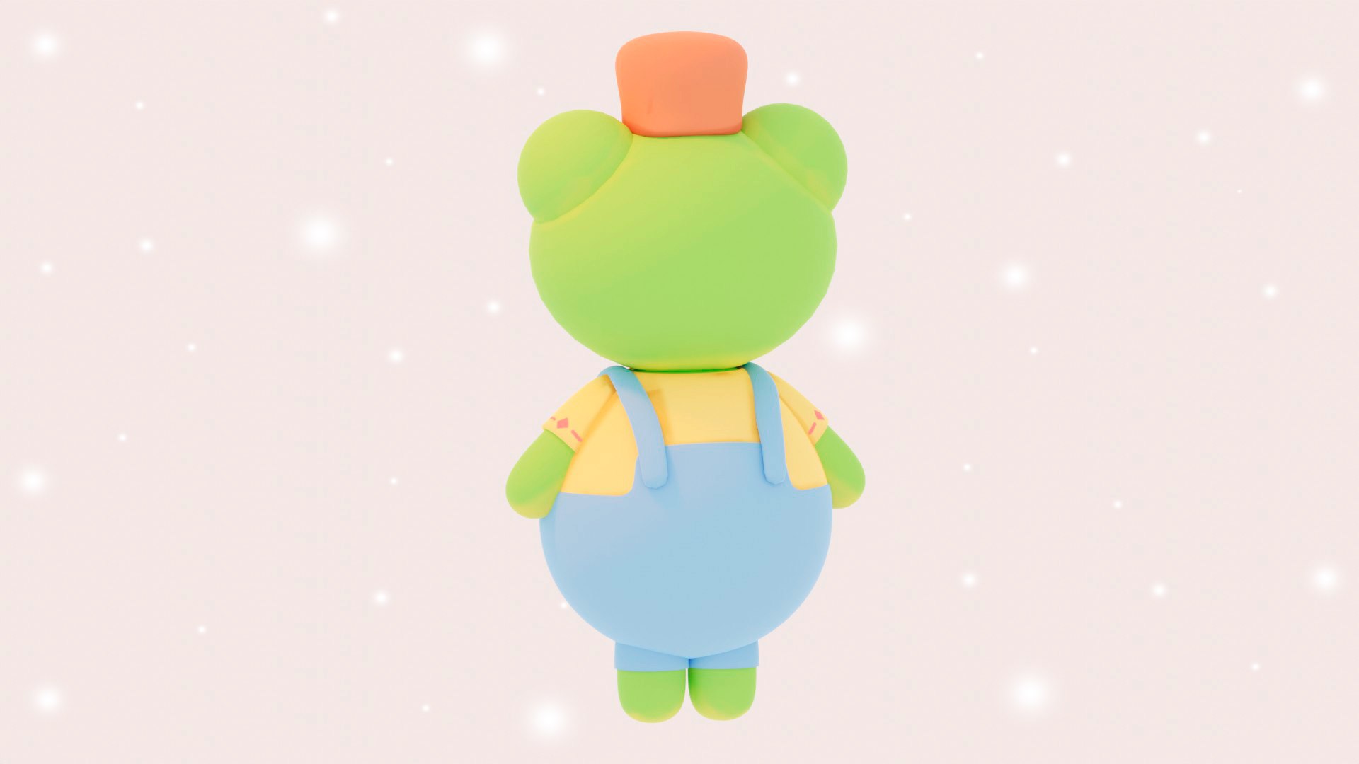 Cute Frog 3D Model - TurboSquid 2108603