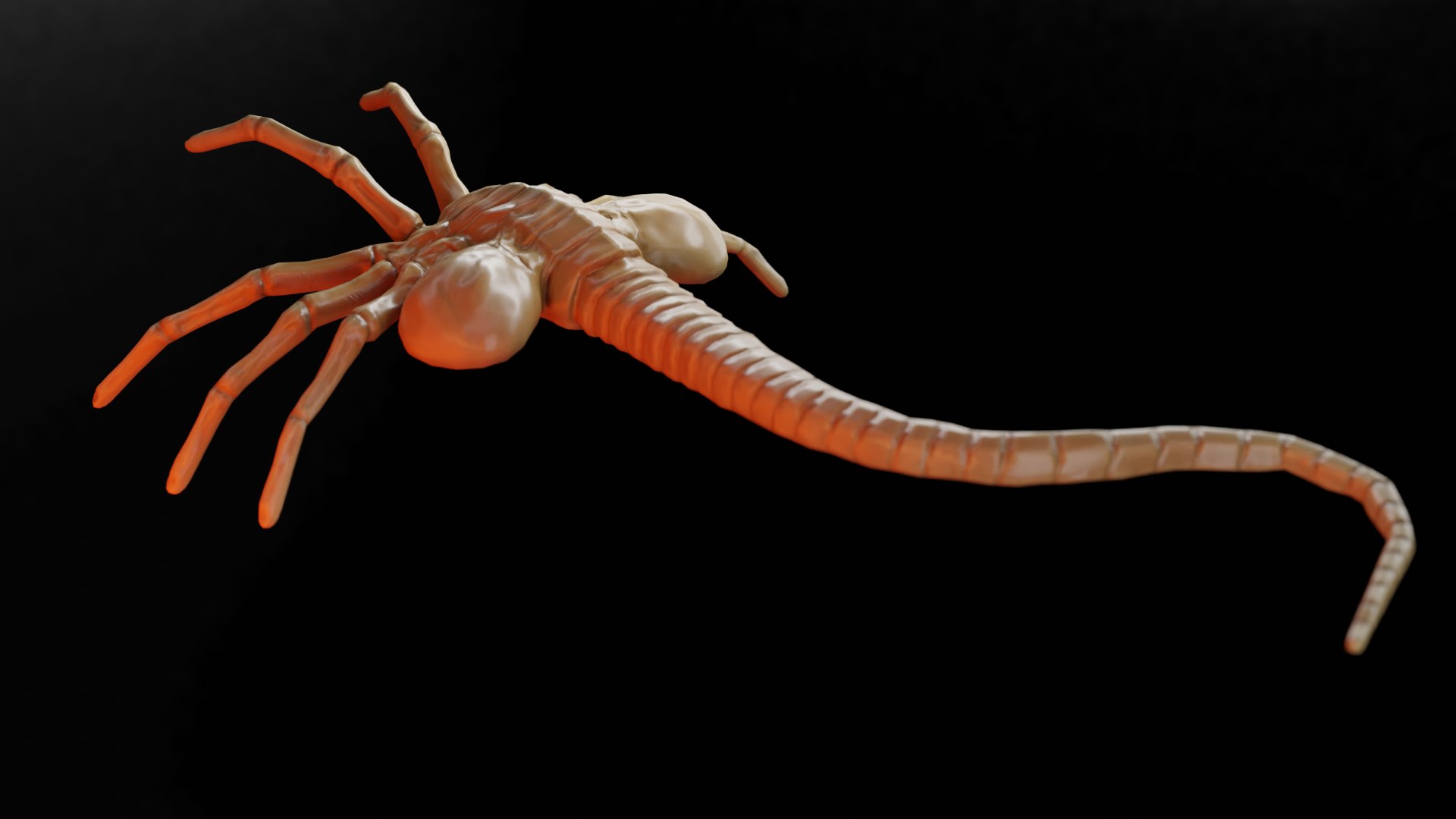Face Hugger - TurboSquid 2268544