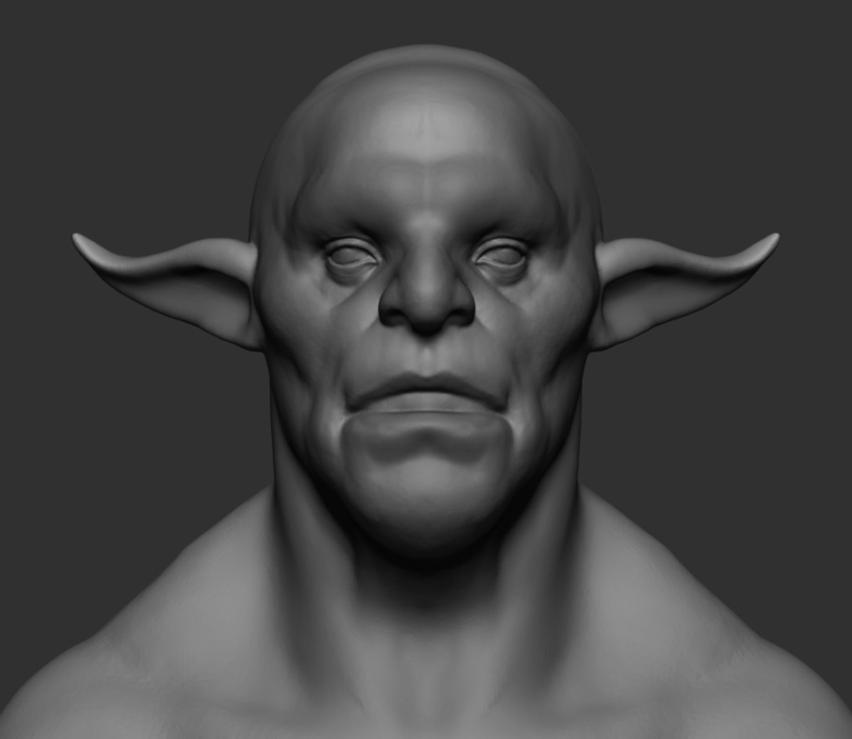 3D model creature head reference - TurboSquid 1291532