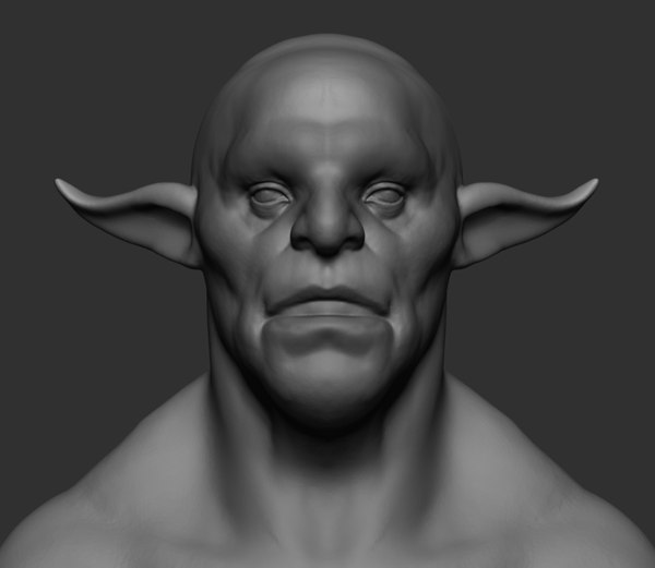 3D model creature head reference - TurboSquid 1291532