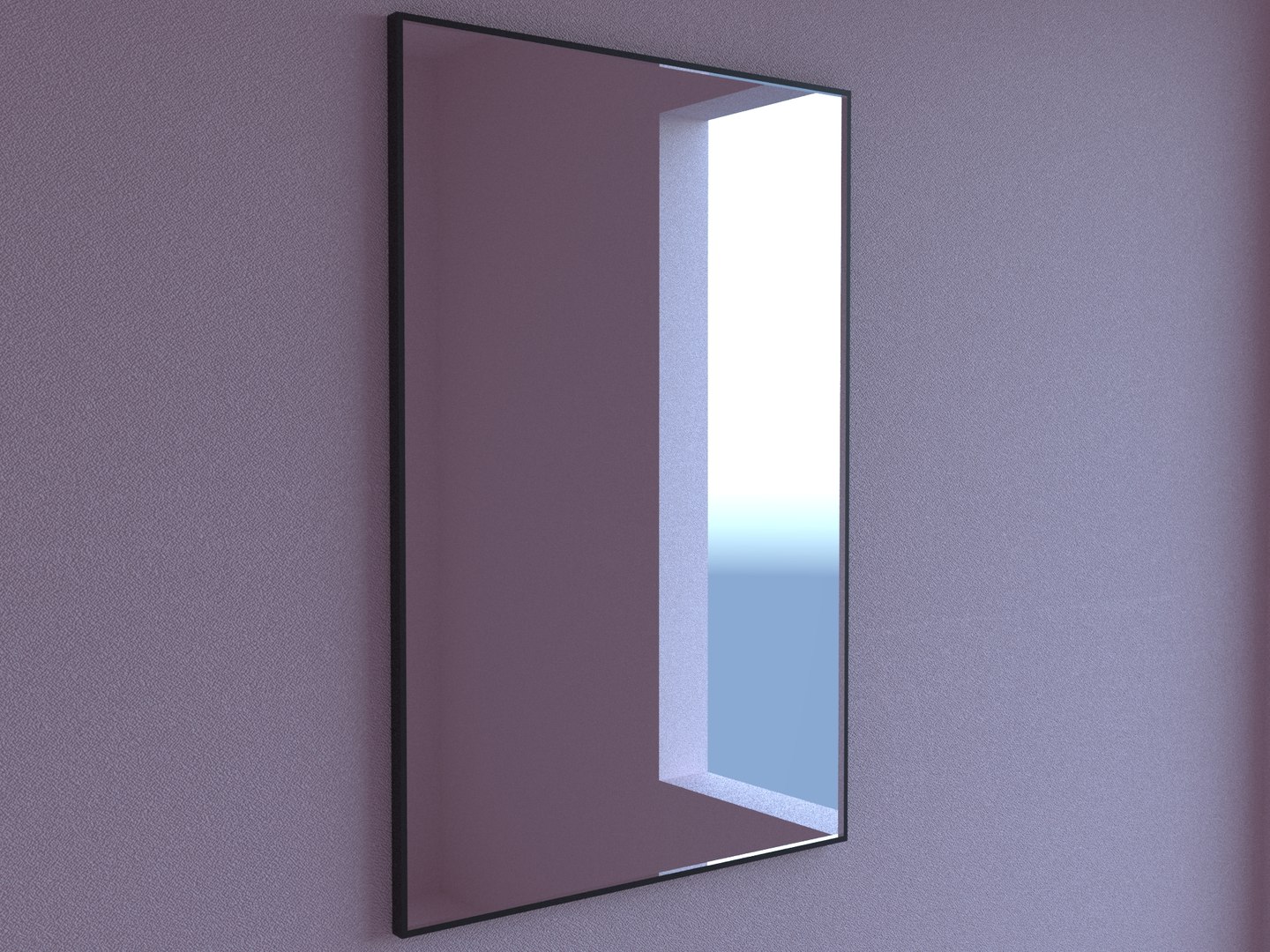3D modern mirror model - TurboSquid 1581211