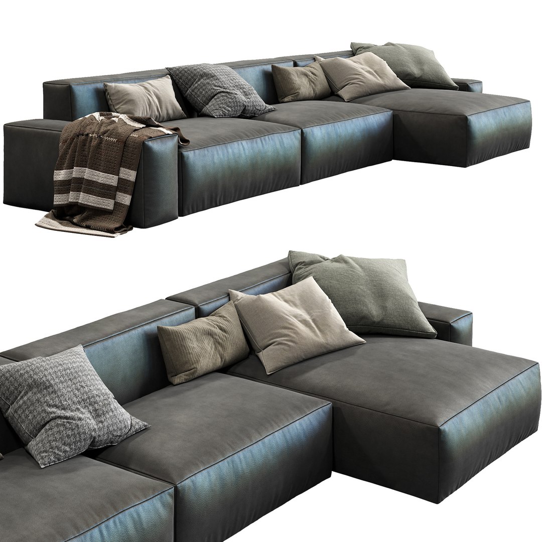 Daniel jesse sofa 3D model - TurboSquid 1604110