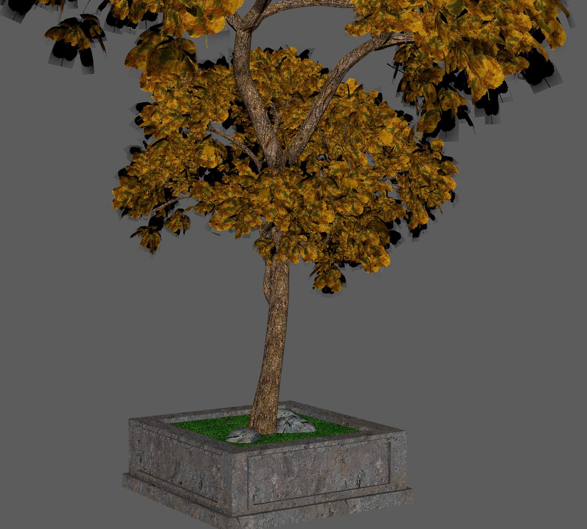 3D Tree Autumn - TurboSquid 1410090