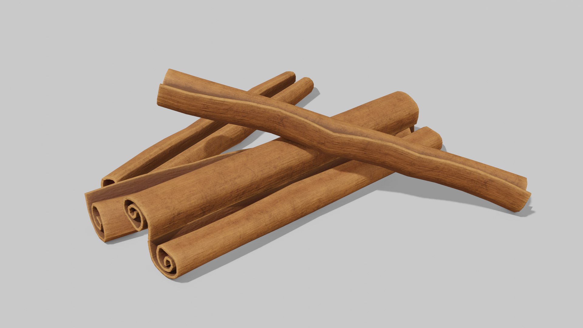 3D Cinnamon - TurboSquid 2339623