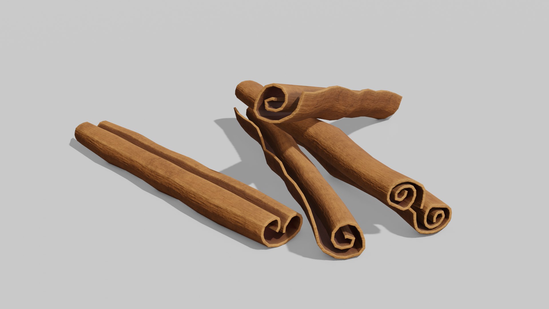 3D Cinnamon - TurboSquid 2339623