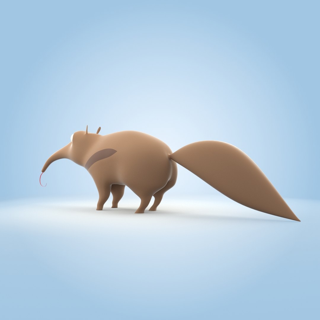 3D Anteater - TurboSquid 1854976