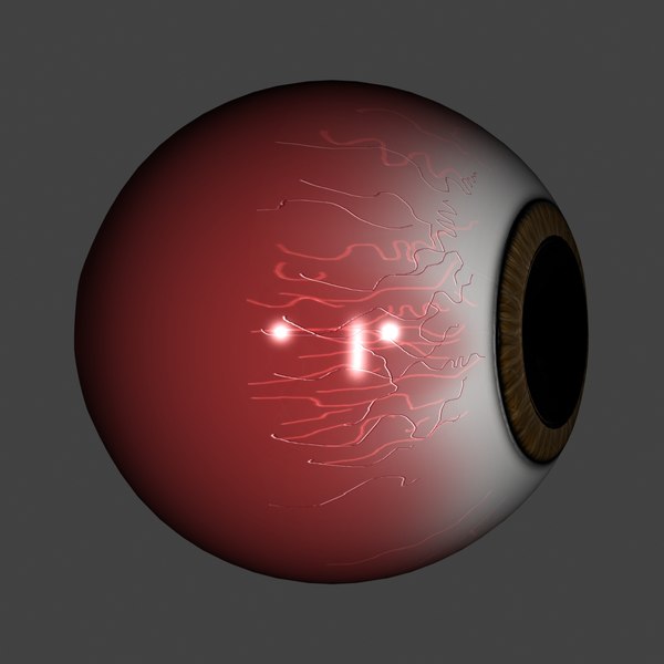 3d model eye ball