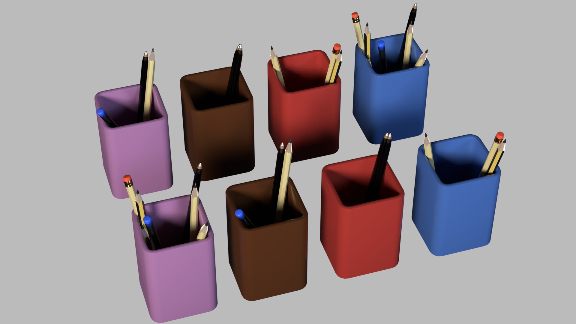 3D Office Items Set 2 - TurboSquid 2062866