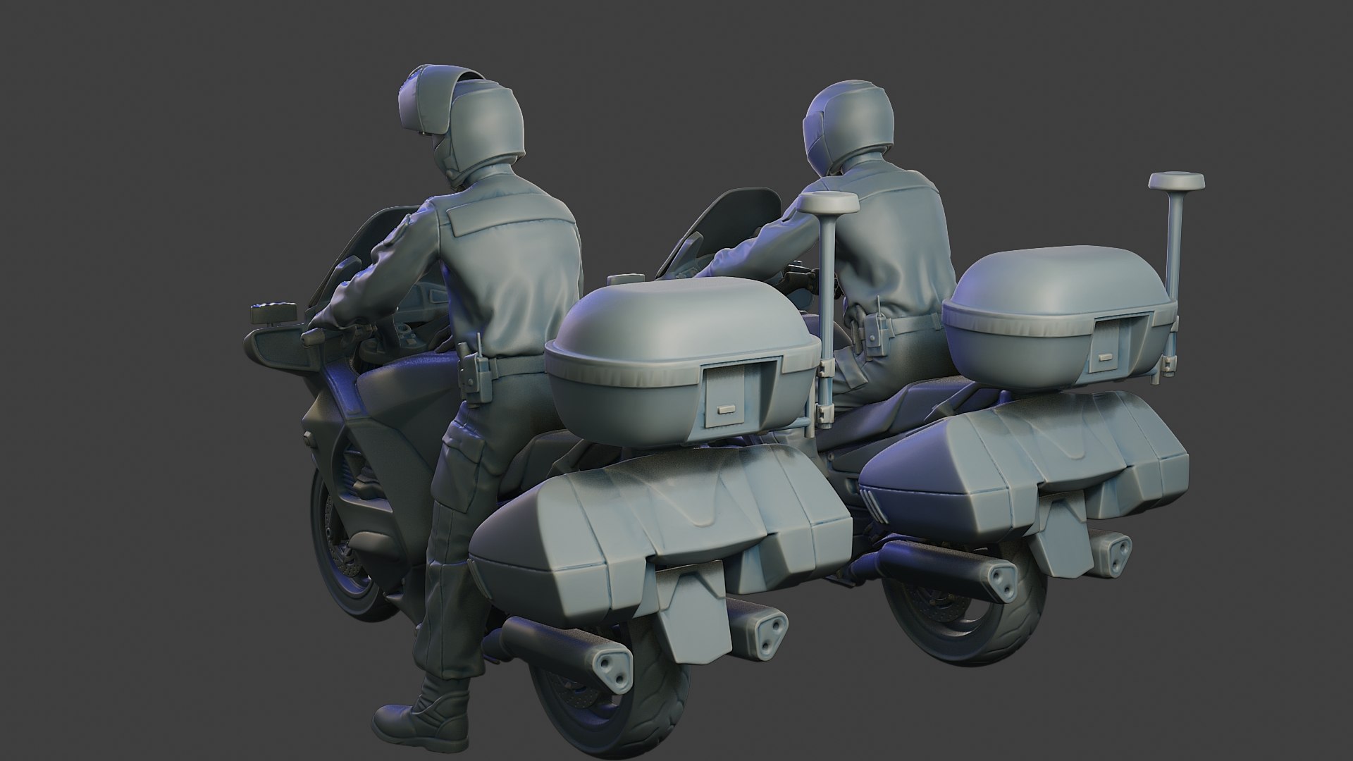 3D Model Honda ST 1300 Police HSTP1 001 - 002 - TurboSquid 2268461