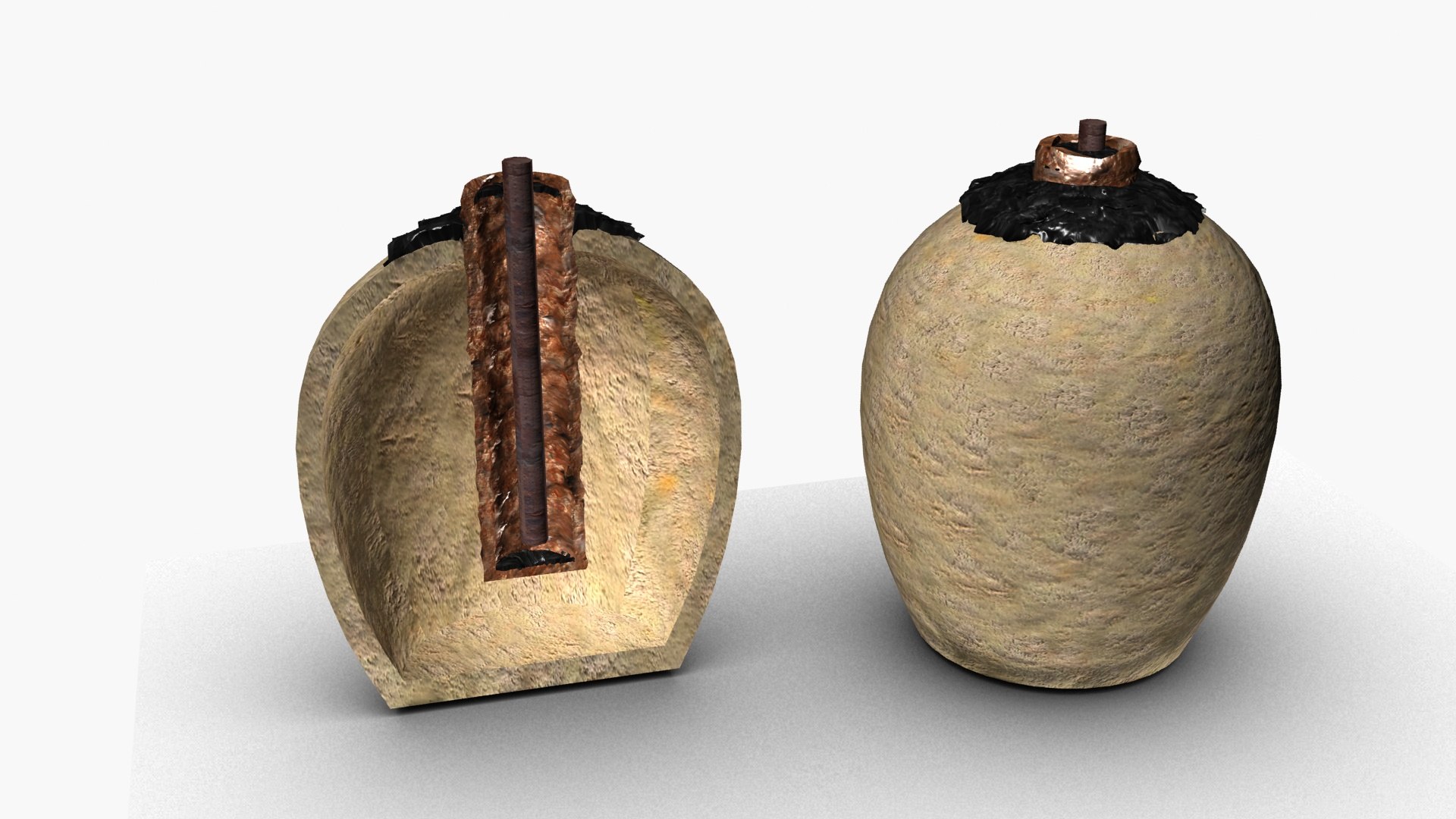 Baghdad Battery 3D Model - TurboSquid 2260672