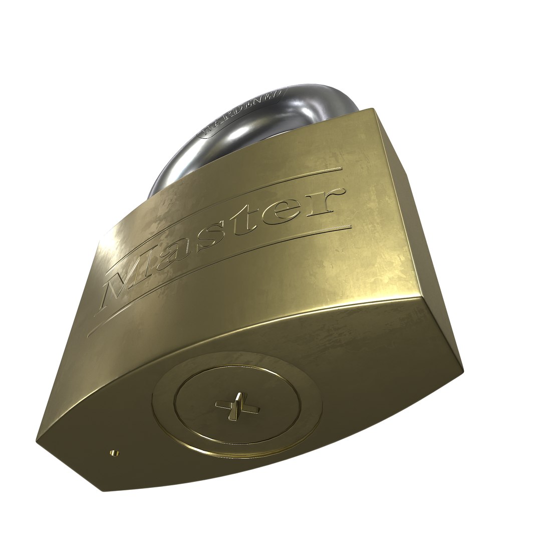 Padlock 3D - TurboSquid 2049601