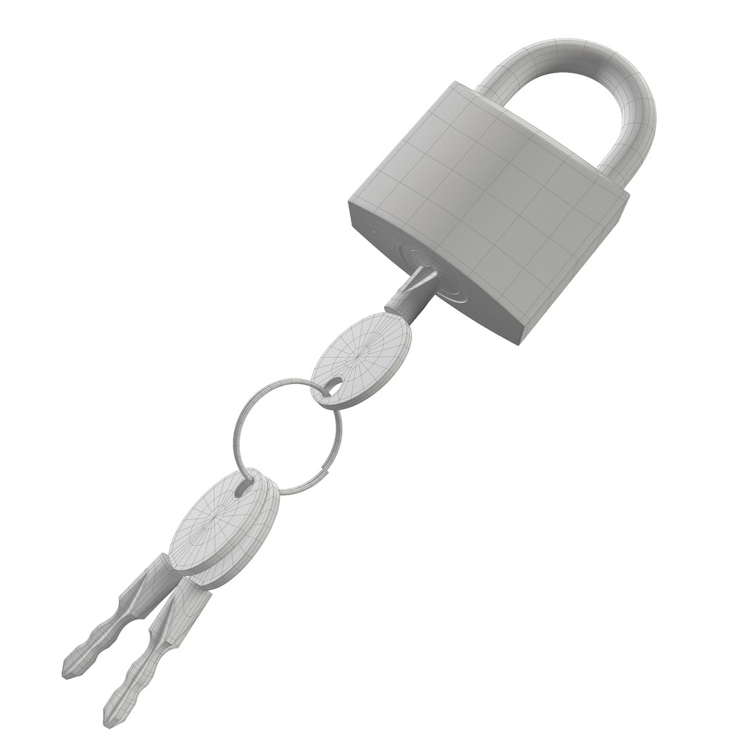 Padlock 3D - TurboSquid 2049601
