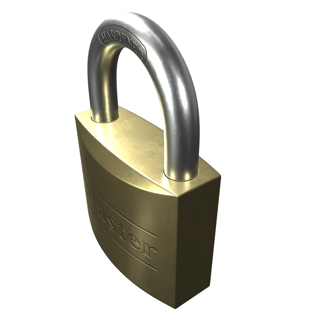 Padlock 3D - TurboSquid 2049601