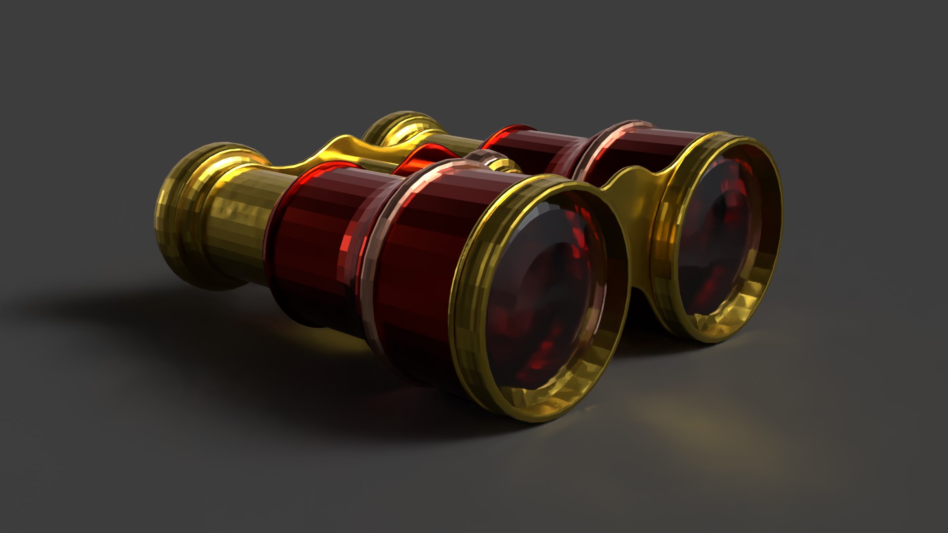 3D Chinese Binoculars Model - TurboSquid 2356306