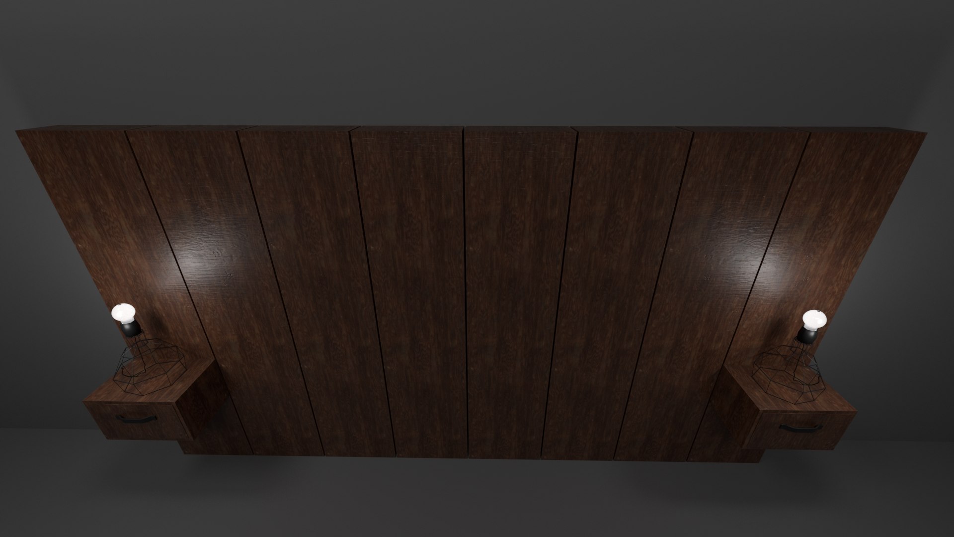 Bed Backrest - Sketchup Pro 2021 Vray 5 Model - TurboSquid 1789004