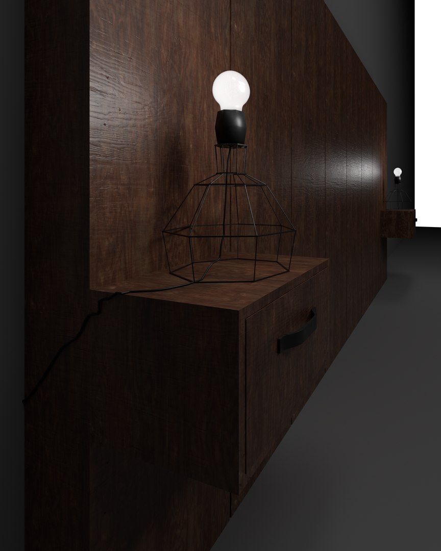 Bed Backrest - Sketchup Pro 2021 Vray 5 Model - TurboSquid 1789004