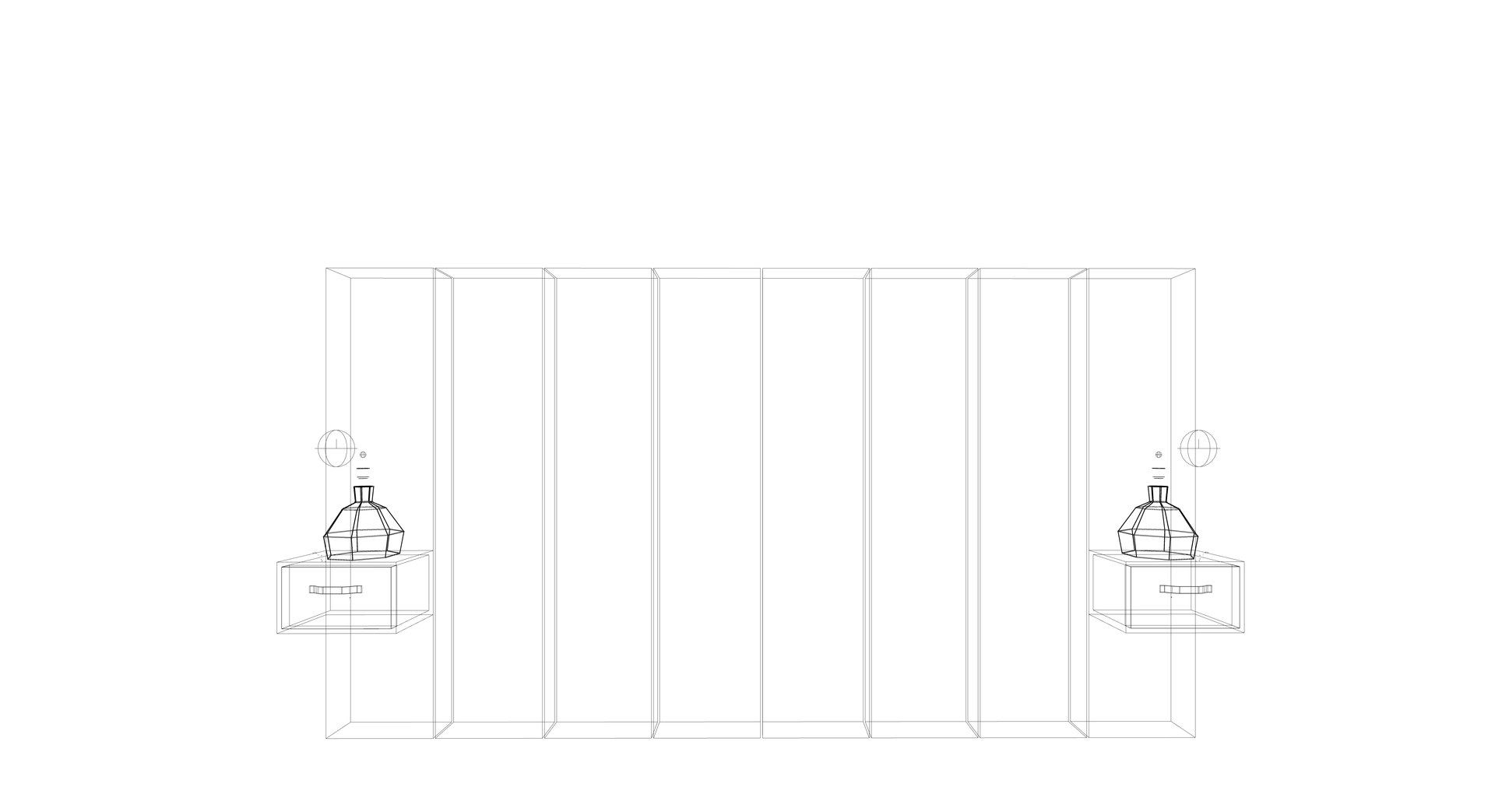 Bed Backrest - Sketchup Pro 2021 Vray 5 Model - TurboSquid 1789004
