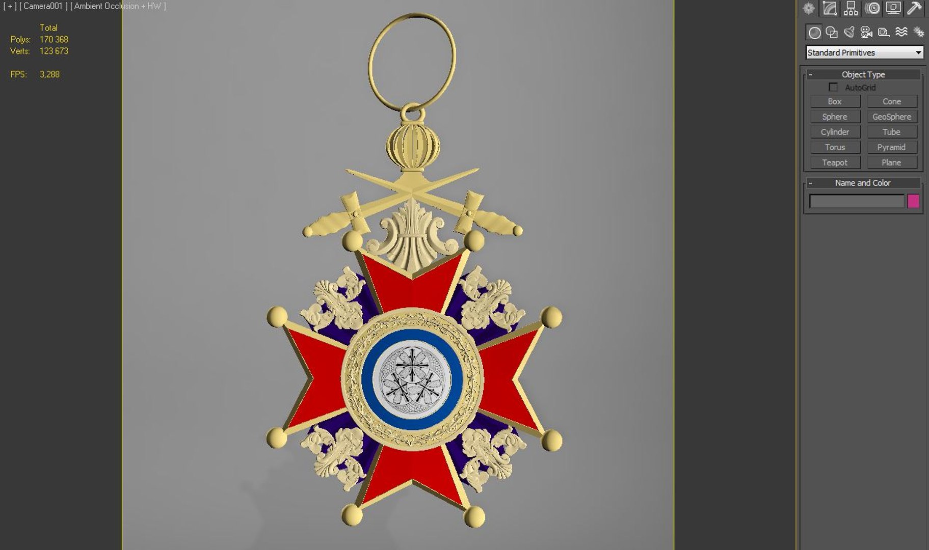 3d Model Medal